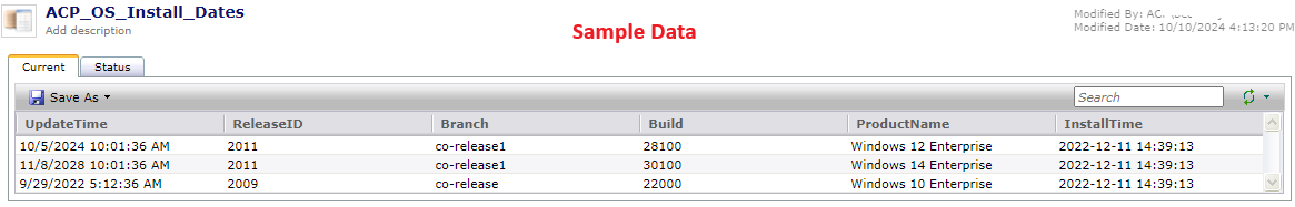 How to find the initial OS Install Date using Altiris Custom Inventory ...