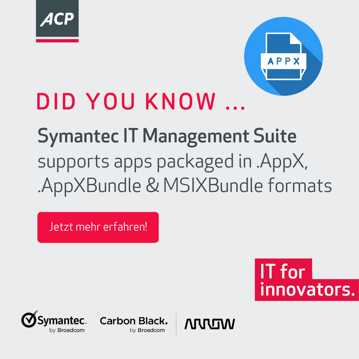 Did You Know Symantec It Management Suite Supports Apps Packaged In